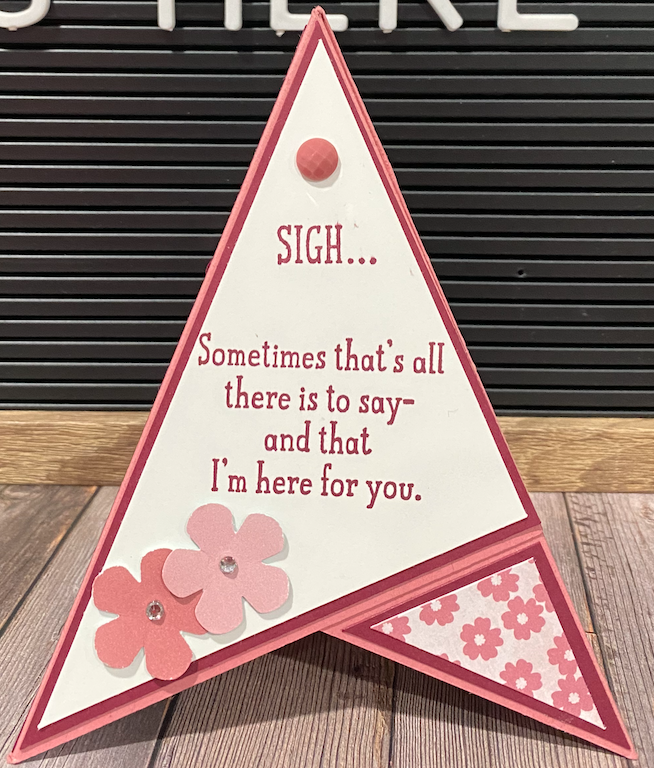 Tee Pee Card – Stamping With MB